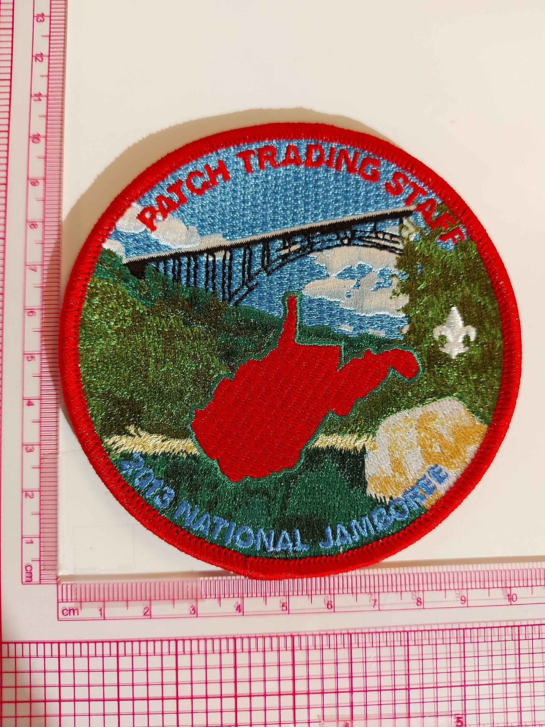 2013 BSA National Jamboree Patch Trading Staff - Baloo's Badge Bin