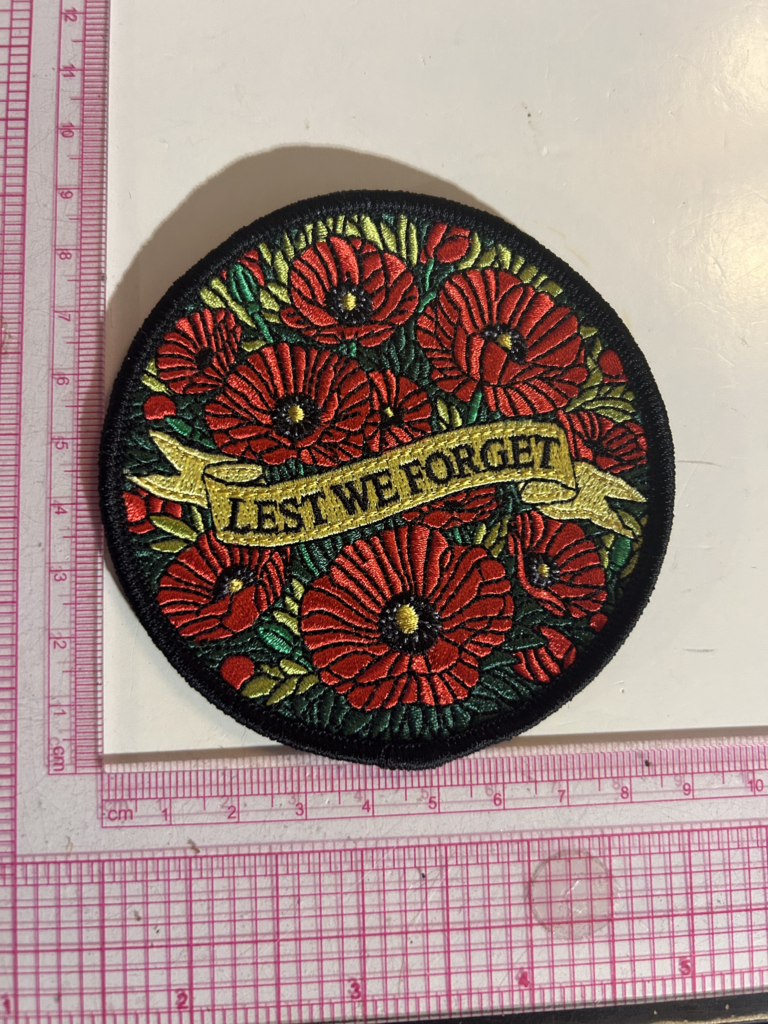 Lest We Forget - Baloo's Badge Bin