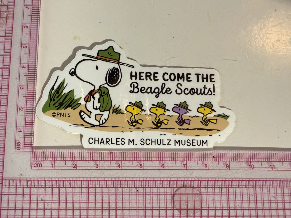 Here Come The Beagle Scouts! Sticker - Baloo's Badge Bin